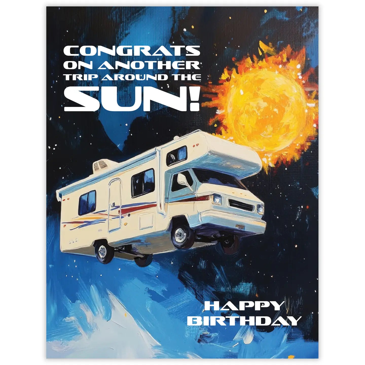 Trip Around the Sun Card